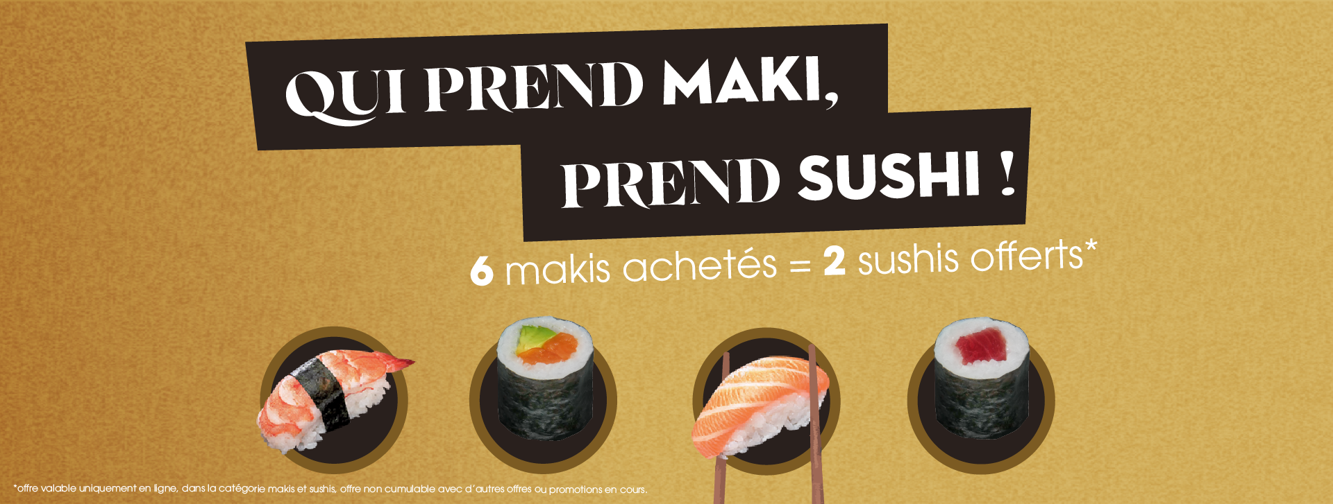 Resto Sushi’s | Restaurant japonais en livraison ou à emporter